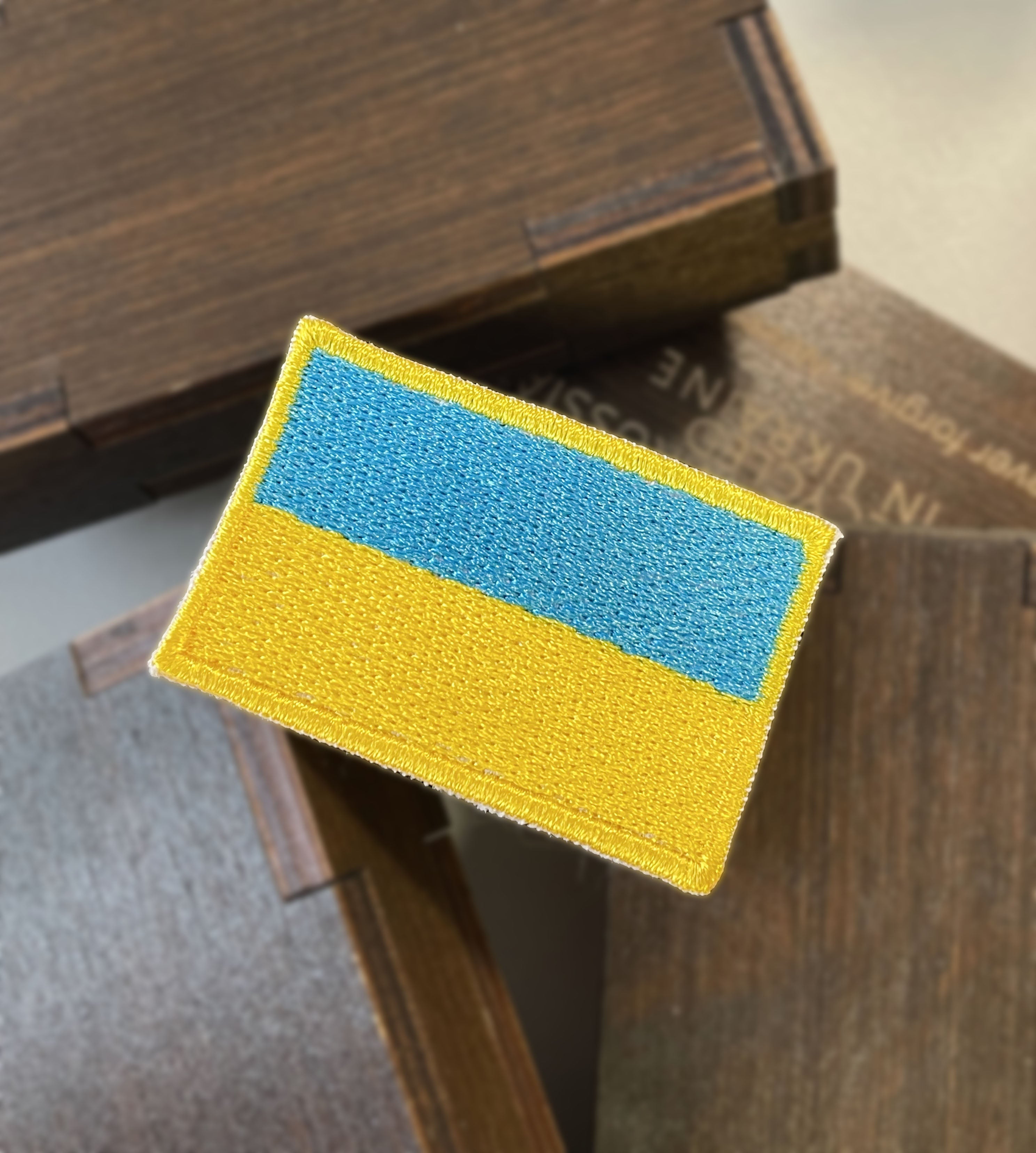 Ukrainian Flag Patch | Fabric Thermal Emblem
